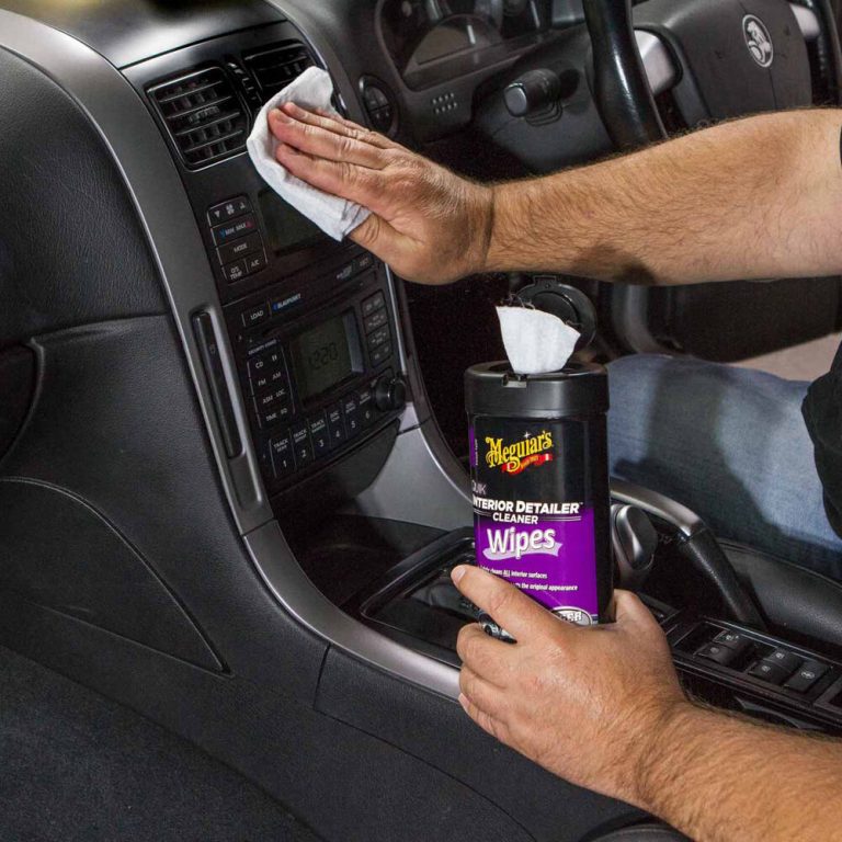 Quick Interior Detailer Wipes, G13600 - All Surface Car Wipes with UV ...