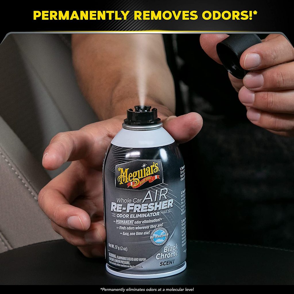 Air Refresher Black Chrome, G181302 - Whole Car Odor Eliminator ...