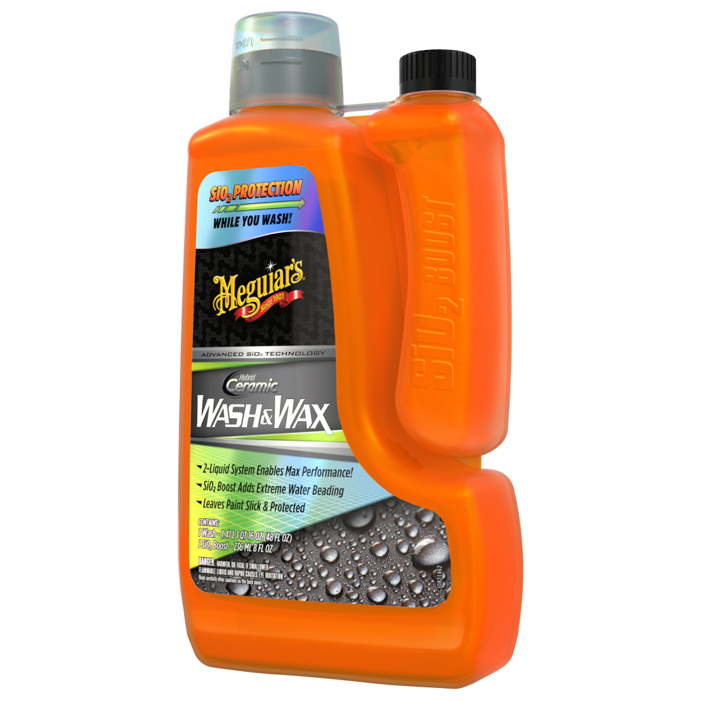 Hybrid Ceramic Wash and Wax G210256 - Premium Car Shampoo with Ceramic ...
